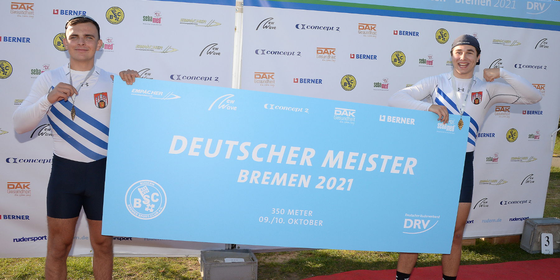 Lirion und Yannik feiern Deutschen Meistertitel - Mündener Ruderverein e.V.